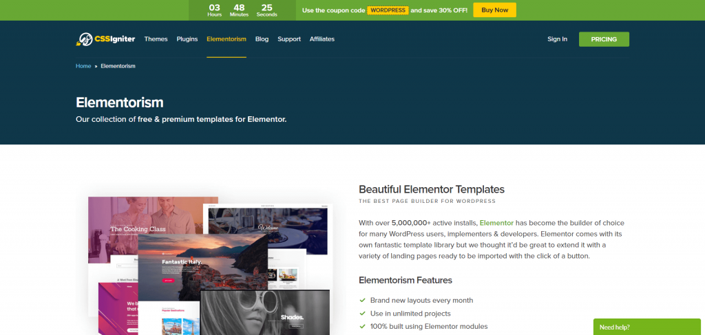 Elementor Templates Free & Pro: Where to Find 7 of the Best